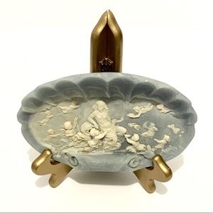 Incolay | Accents | Vintage Incolay Stone Decor In Blue And White ...